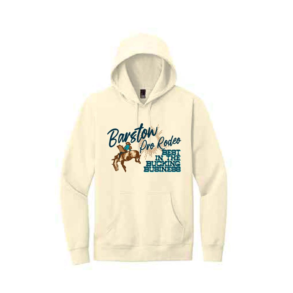 Blue Heavyweight Cotton Hoodie | Barstow Pro Rodeo Equipment