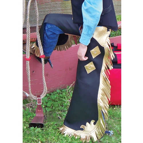Leather Riding Chaps for Kids | Barstow Pro Rodeo Equipment